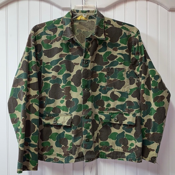 Ranger | Jackets & Coats | 8s Vintage Ranger Field Camo Shirt Jacket L ...